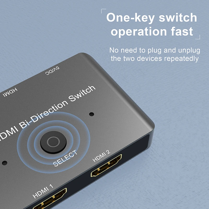 20232.1 Bi-directional Switcher Adapter 2.1 Splitter 8k@60hz 4k@120hz ...