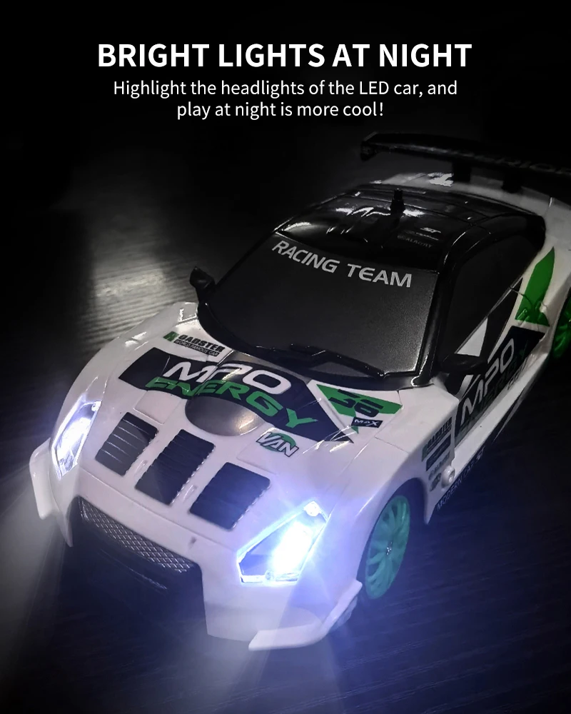 Zhorya 2.4g 4wd Remote Control Drift Racing Car 1/24 Simulation Four ...