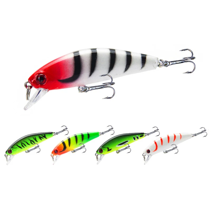 Wholesale 55mm 6.5g Small Sinking Fishing Minnow Lure with Steel Ball ...
