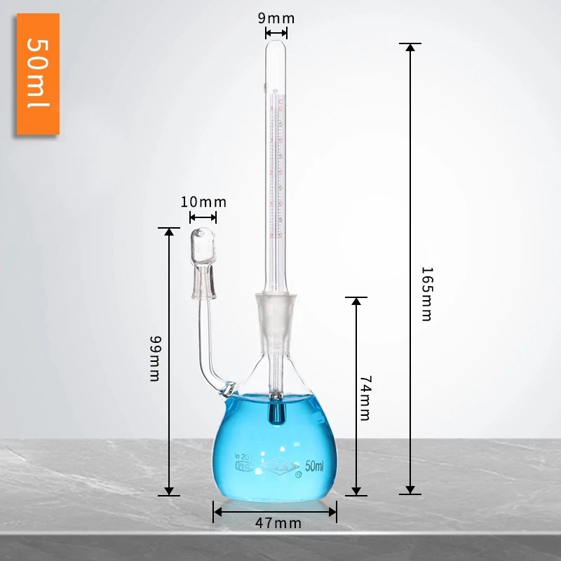 Specific Gravity Bottle Pycnometer Glass Density Bottle Lab Glassware ...