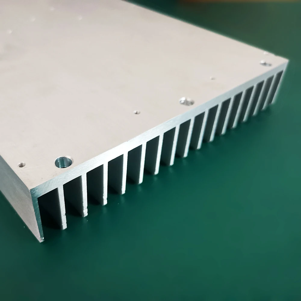 Aluminum Power Amplifier Module Electronic Heat Sink With Dense Teeth ...