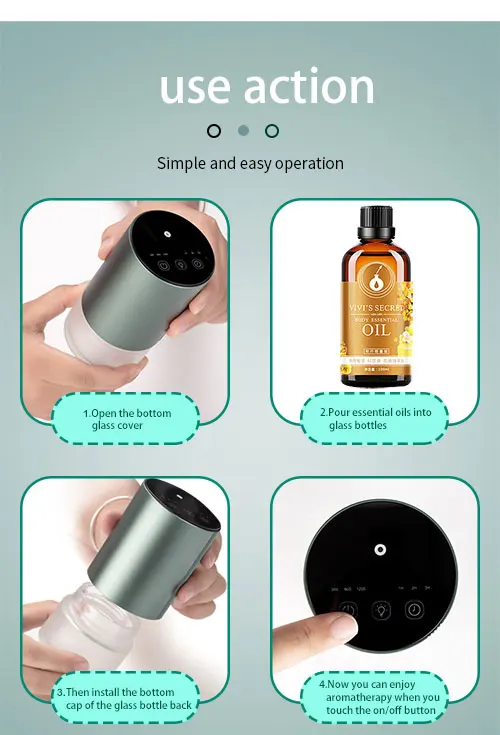 Commercial Scent Battery Machine Operated Essential Oils 100ml Latest ...