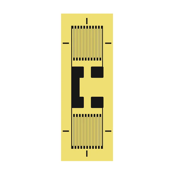 Linear Pattern Dual Grid Foil Strain Gauge Gage Gb Shape Pattern Type ...