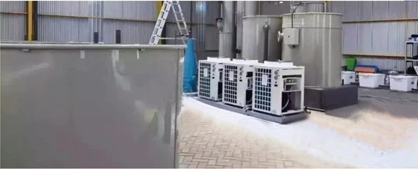 RAS Temperature Controller Equipment Aquaculture Fish Fram Heat Pump ...