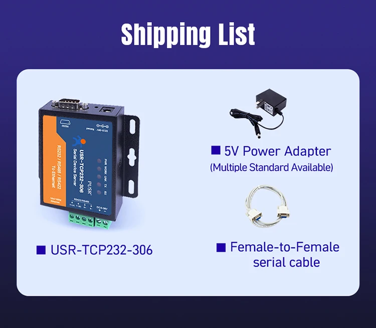 USR-TCP232-306 Modbus Gateway - Reliable Multi-Host Polling