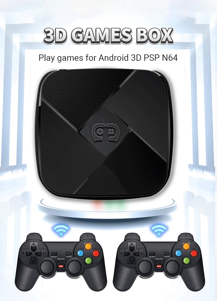 I3 Game Box Arcade and Android TV 4K Box 3D Games Gamebox Consola De ...