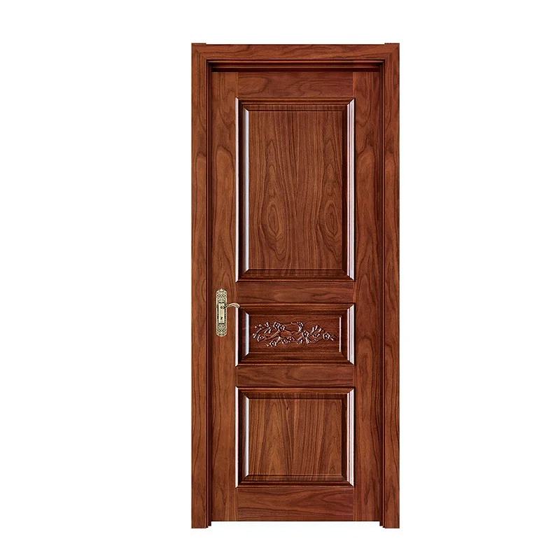 European Style Interior Luxury Wooden Door Beech Alder Hardwood Solid Core Wood Classic Doors ...