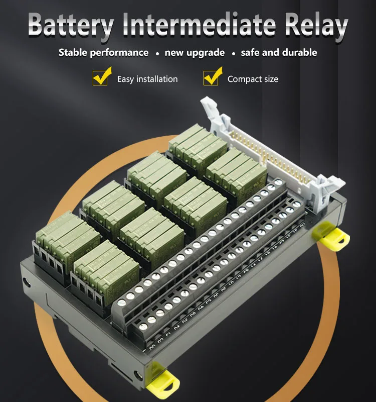 32-way Relay Module Mitsubishi Plc 32-point Output Isolation Module ...
