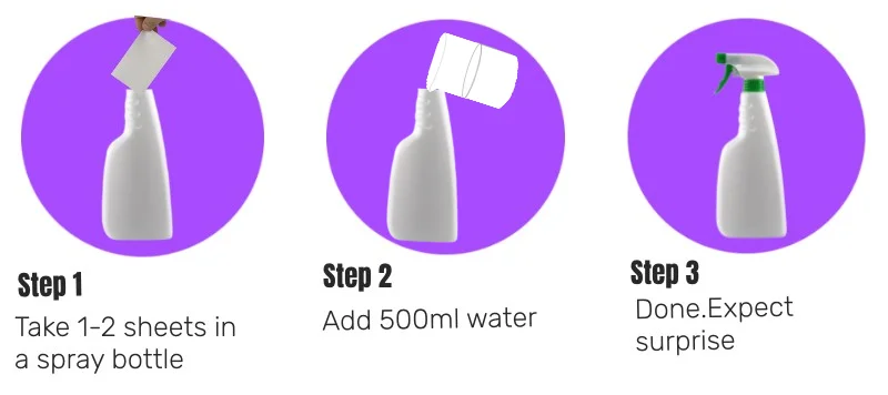 Household Cleaning Product All-purpose Cleaner Sheets Biodegradable for ...