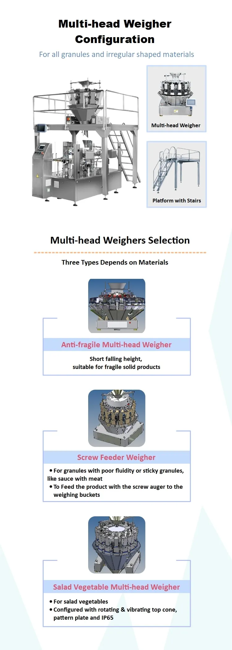 Automated Purple Sweet Potato Chunk Pouch Packaging Machine For Food ...