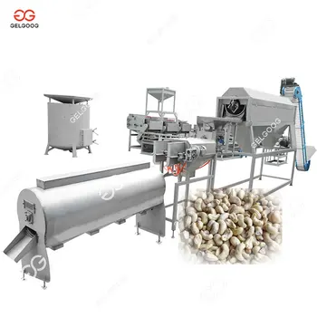500kg/h Kaju Shelling Production Line Raw Cashew Nut Processing Machine ...