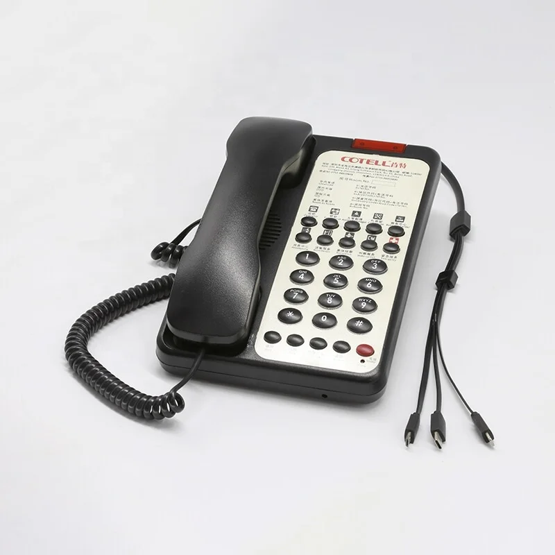 Cotell Classic Series Ch908a-usb Corded Telephones Hotel Room Phone ...