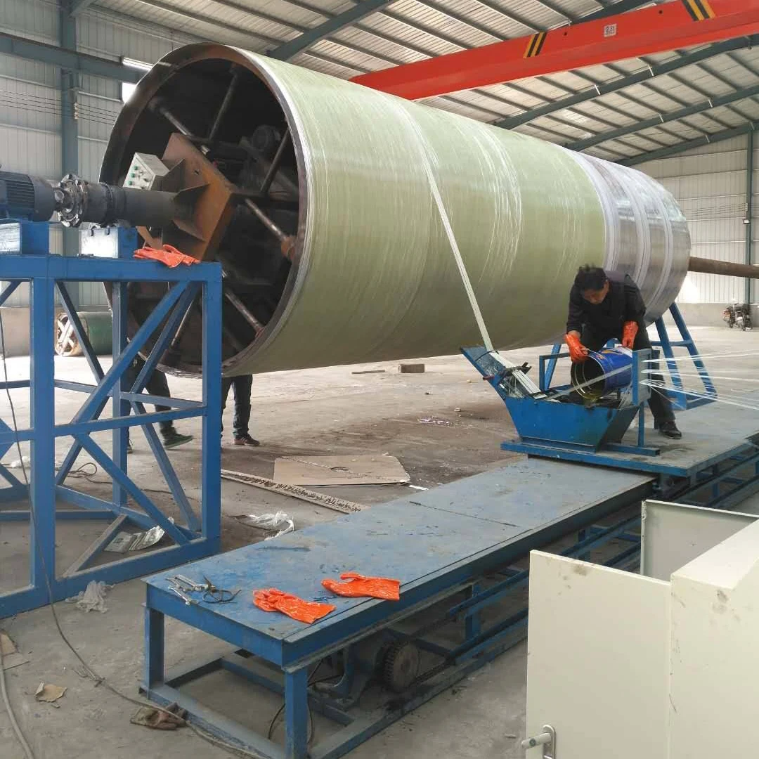 Glass Fiber Mechanical Drum Shaft High-strength Grp Frp Gas Cylinder ...