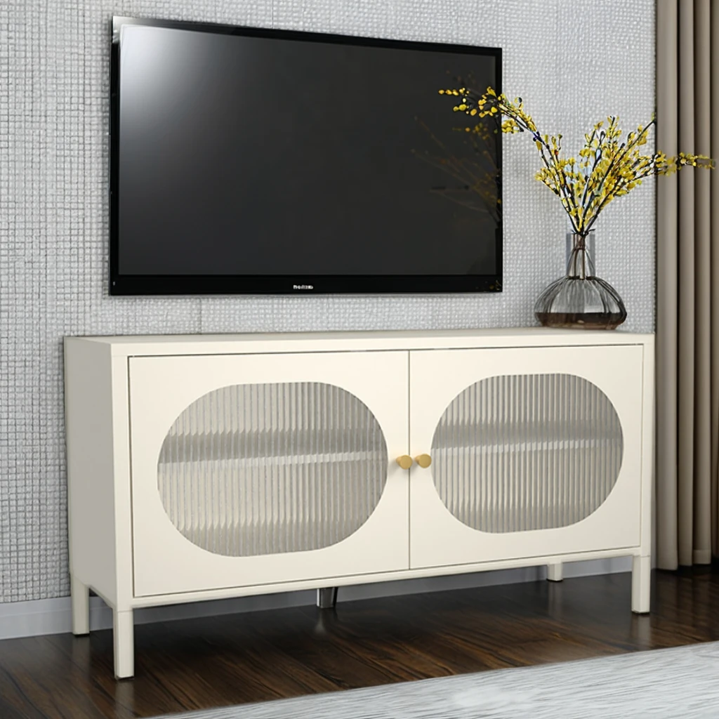 Customized steel tv cabinet set white tv cabinet Living room storage ...