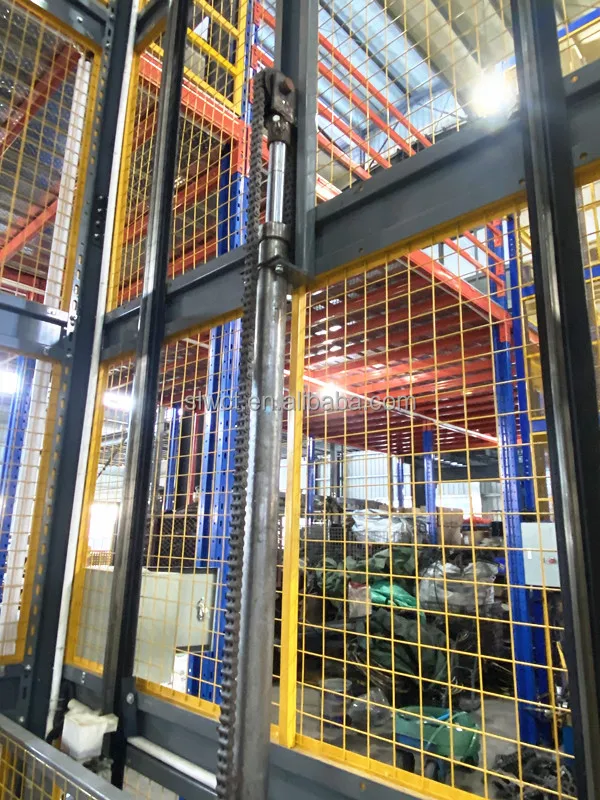 Industrial Material Construction Elevators - Hydraulic Cargo Lift Platform