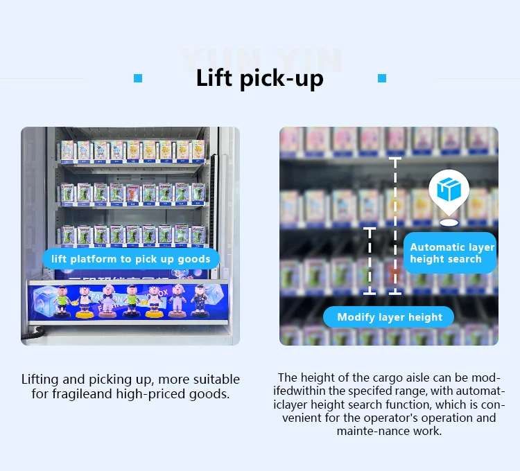 S4 Vending Machine with Elevator - Ideal for Fragile Goods