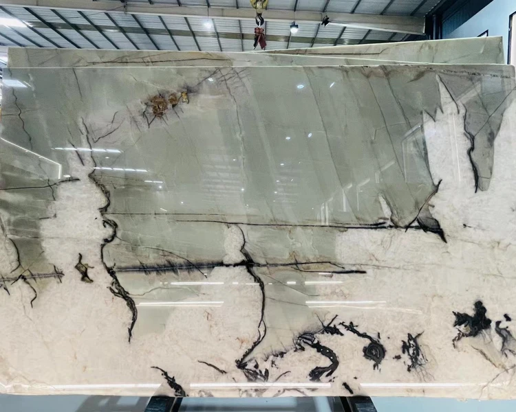 Backlit Green Quartzite Cristallo Tiffany Quartzite Slab For Countertop ...