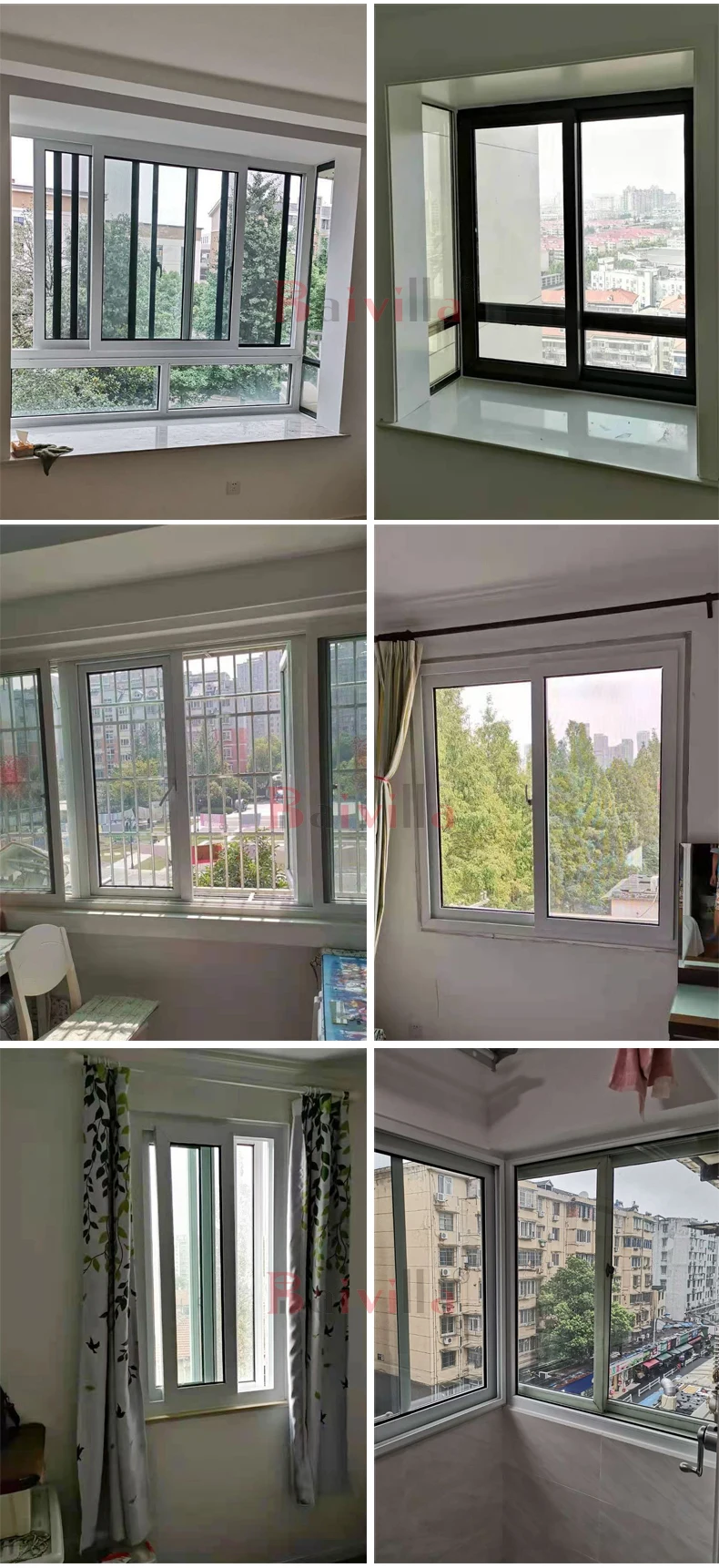 Wholesale Aluminium Single Glass Sliding Windows Philippines