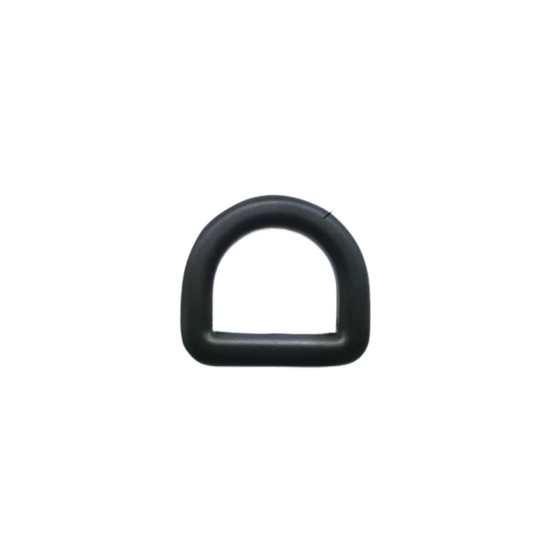 Aluminum D Rings For Webbing Belt Buckles Bag Ribbon Black D Rings ...