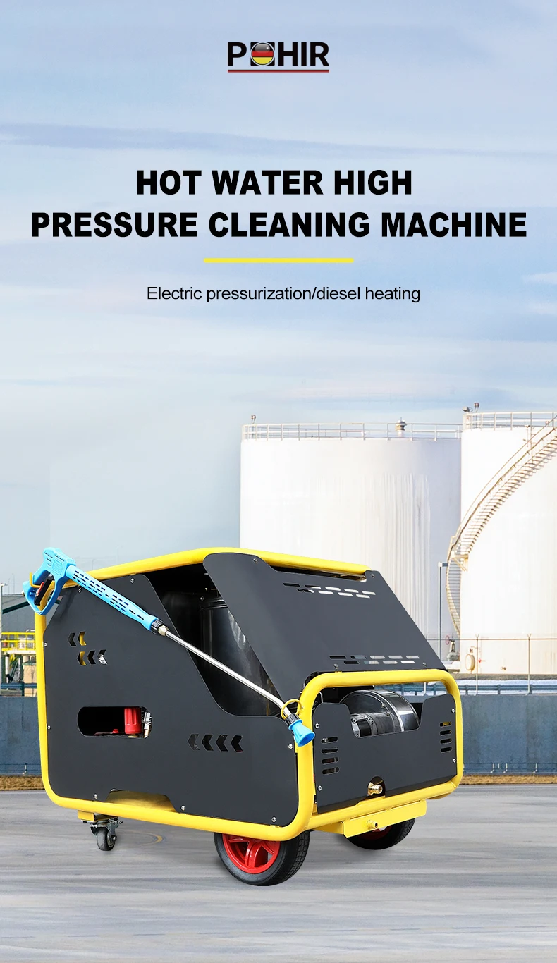 3600psi Diesel Hot Water Pressure Washer - Efficient Cleaning