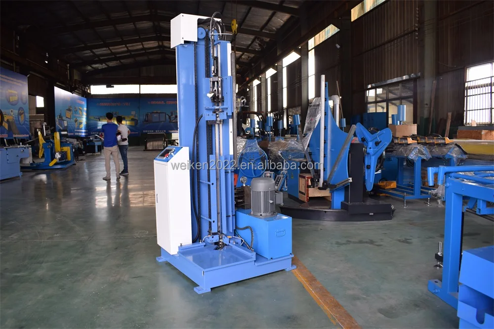 HVAC Air Duct Manufacturing Machine - Duct Zipper Hydraulic Vertical ...