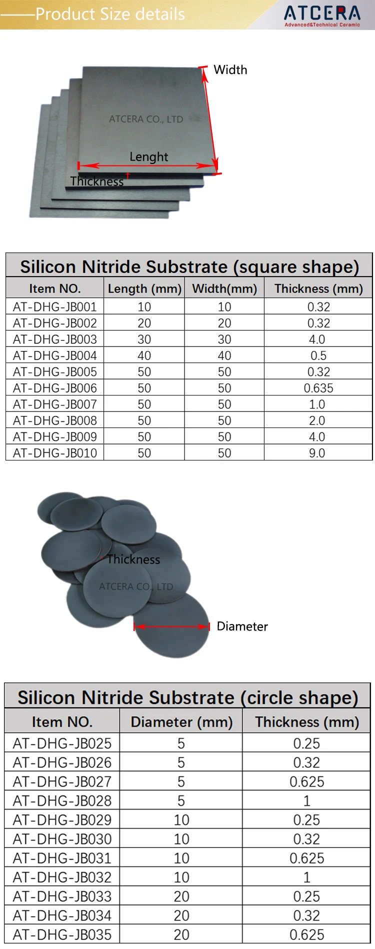 High Thermal Conductivity Manufacturer Supplier Silicon Nitride ...