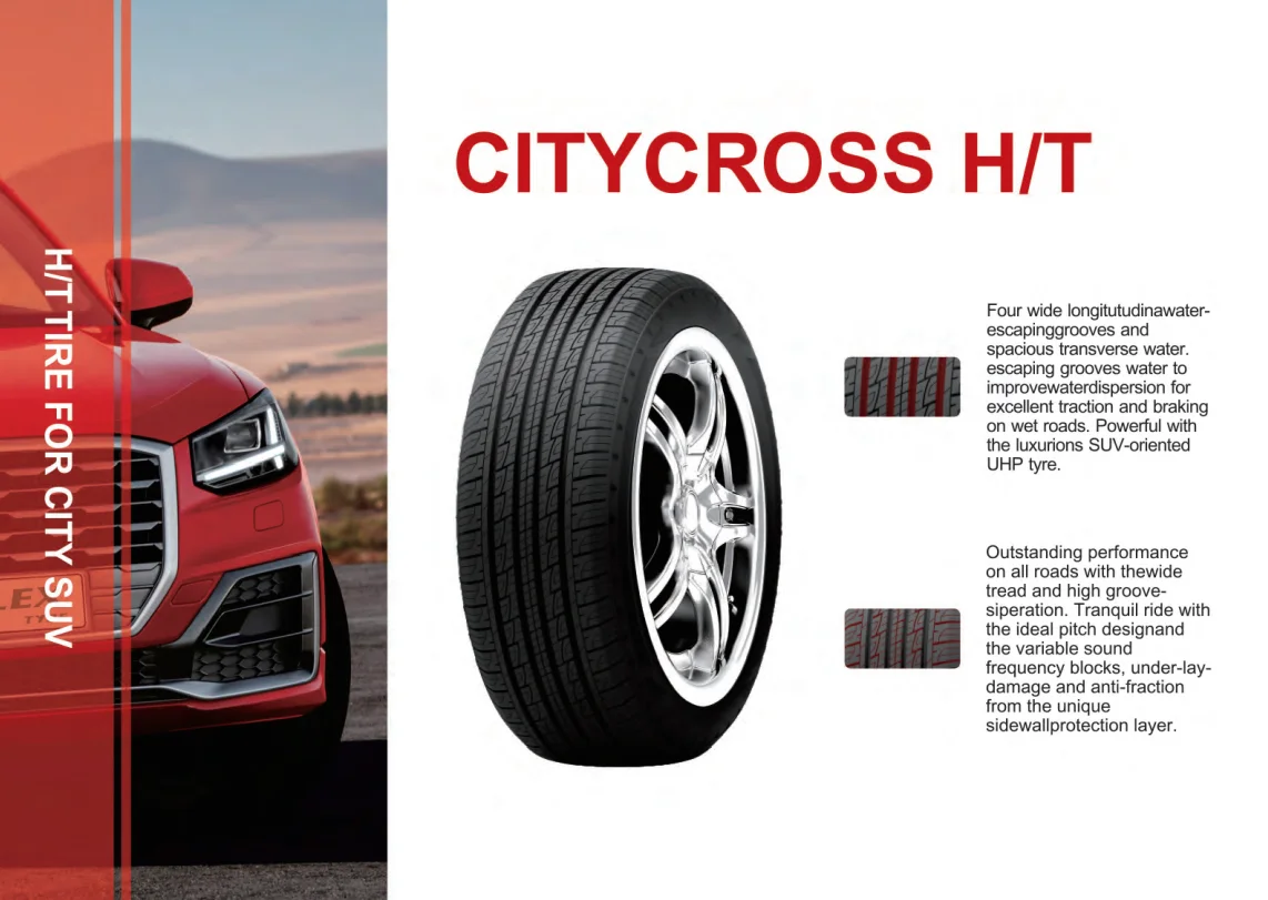 ZEXTOUR & TERAFLEX CITYCROSS H/T Tires - Reliable Performance
