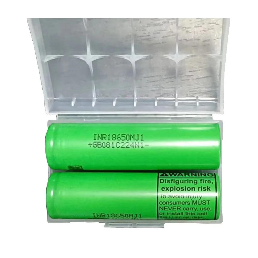 Korea Genuine Brand 18650 Mj1 3.6v 3500mah Rechargeable Li Ion Battery 10a High Drain 18650 ...