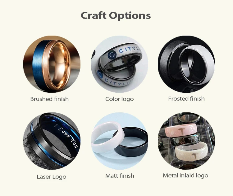 Ceramic NFC Ring - Smart Payment & Access Control Ring