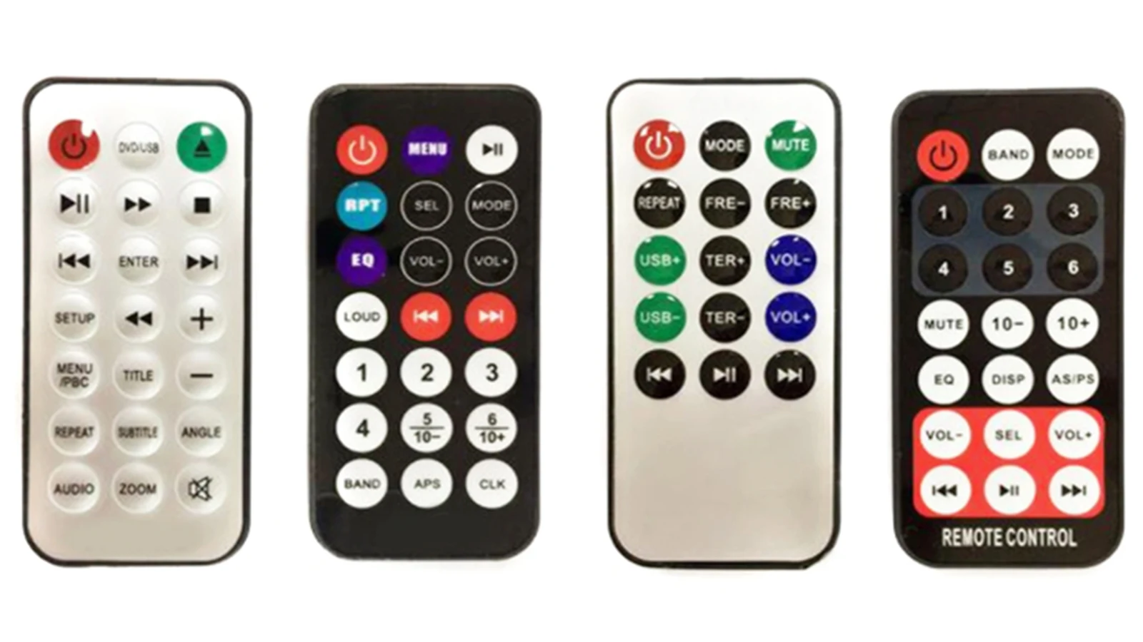 Universal Remote Control Mini Slim Led Light Air Conditioner Fan Remote ...