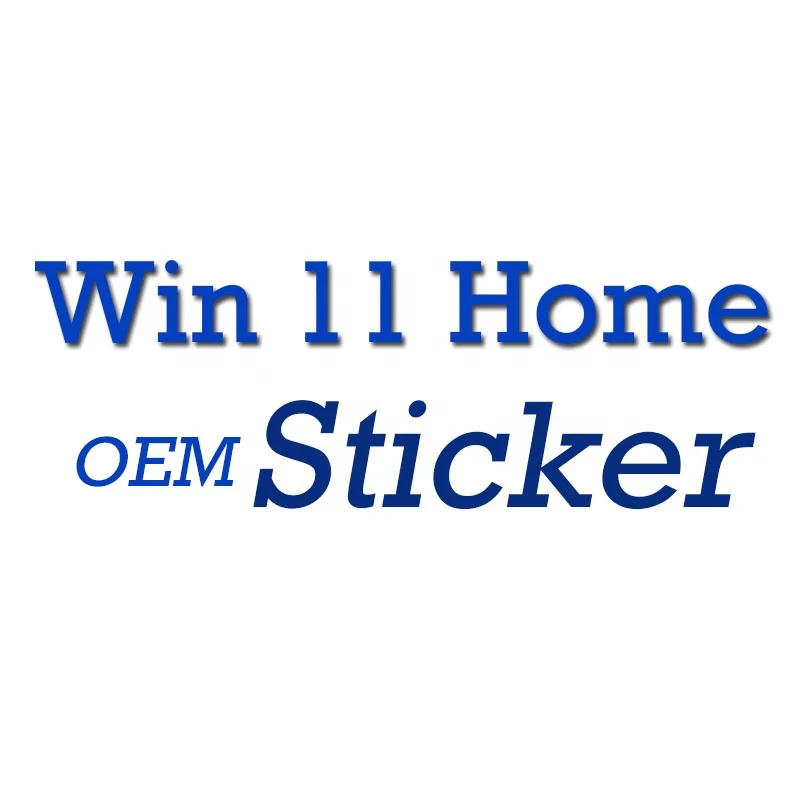 Genuine Win 11 Home Sticker 100% Online Activation Win 11 Home Oem ...