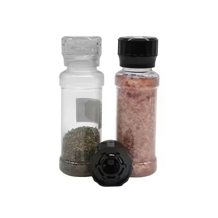 200ml Plastic Salt Grinder Bottle Salt Pepper Grinder Bottles Plastic ...