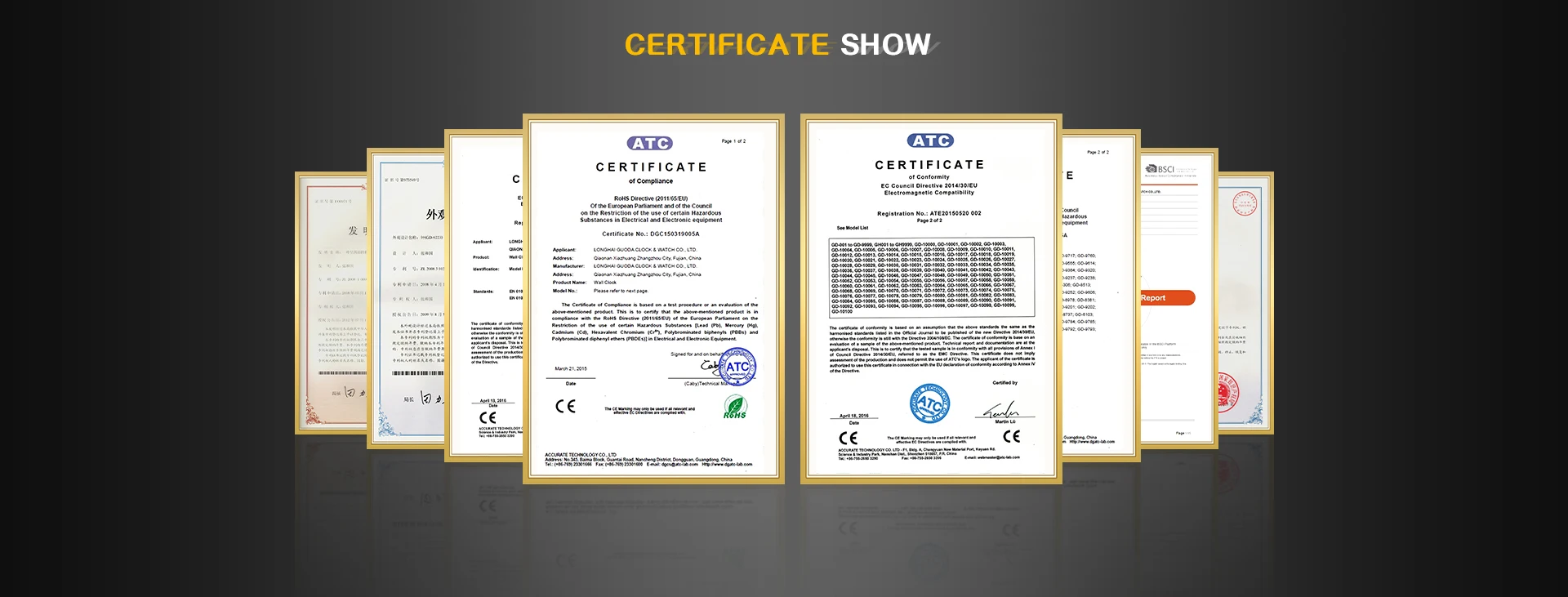 Company Overview - ZHANGZHOU GUODA CLOCK & WATCH CO.,LTD