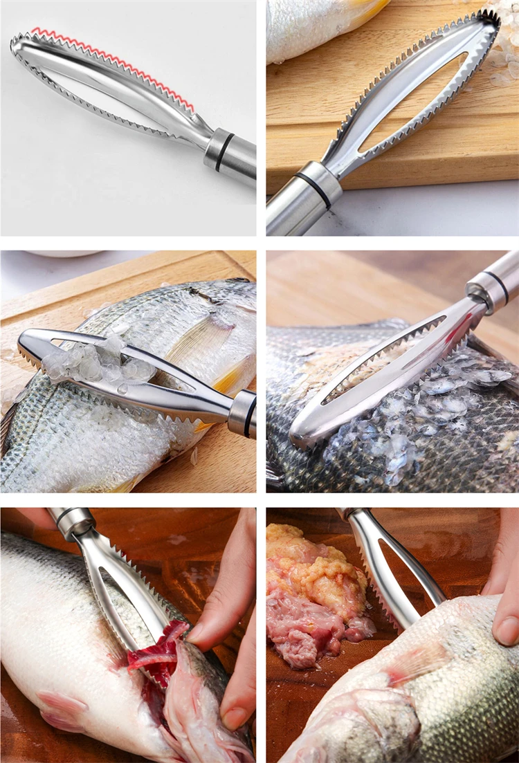 Household Kitchen Fish Scale Manual Scraper Fish Scale Artifact ...