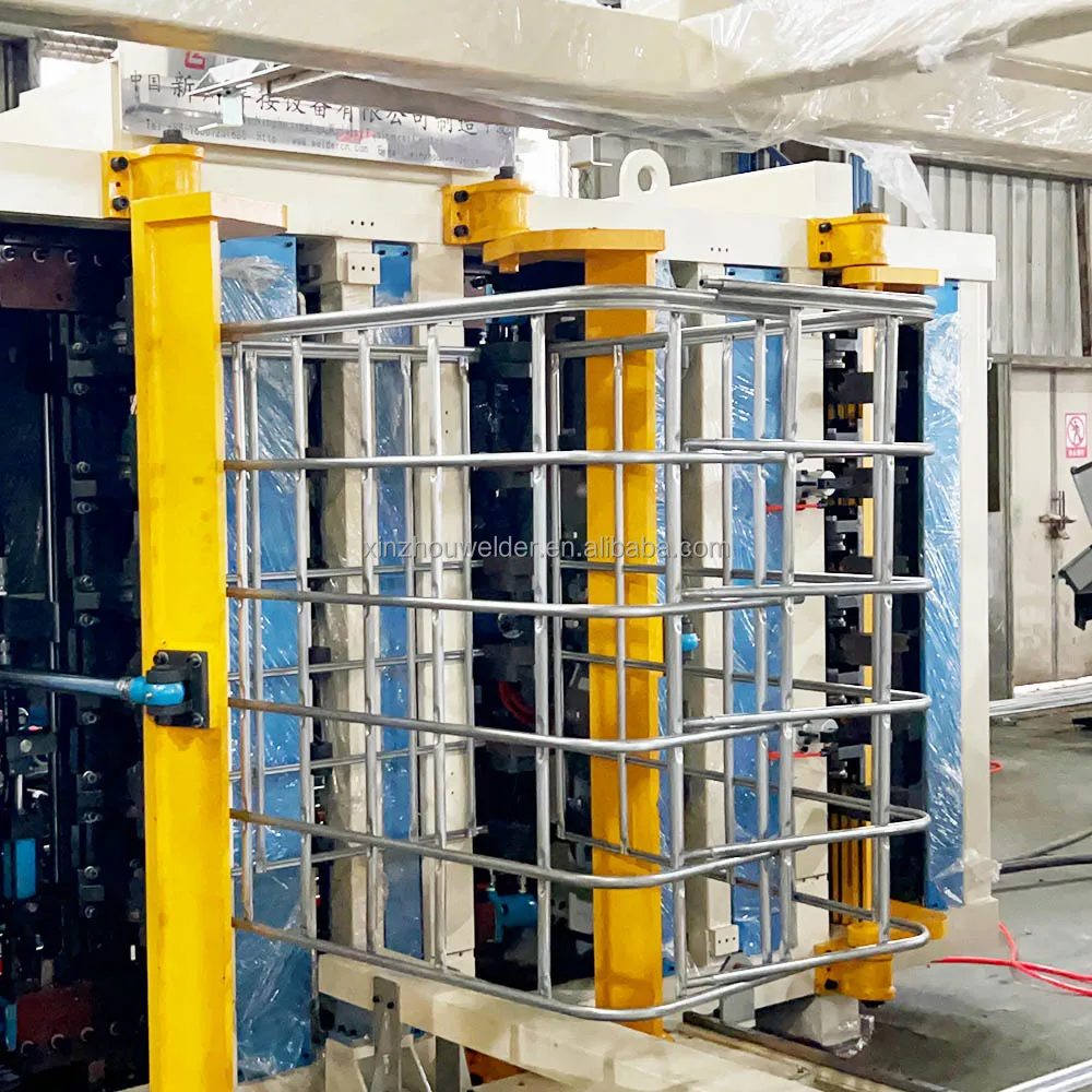 1000L IBC Cage Frame Stainless Steel Tubular Automatic Welding Machine ...