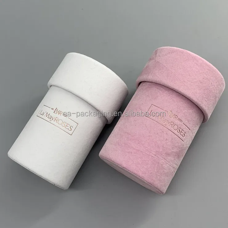 Custom Made Single Rose Packaging Box Flower Round Cardboard Box,Small ...