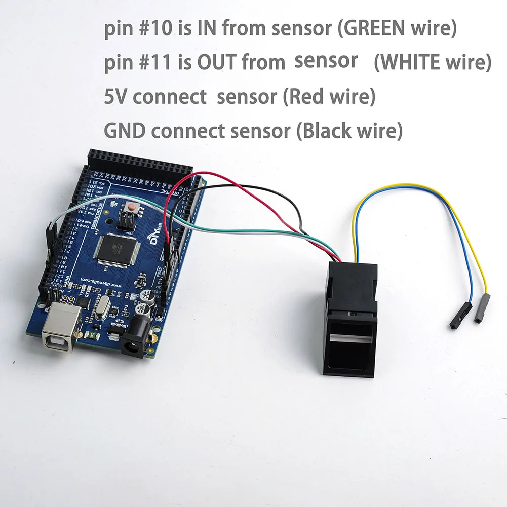 Optical Fingerprint Reader Sensor Module for Arduino R3
