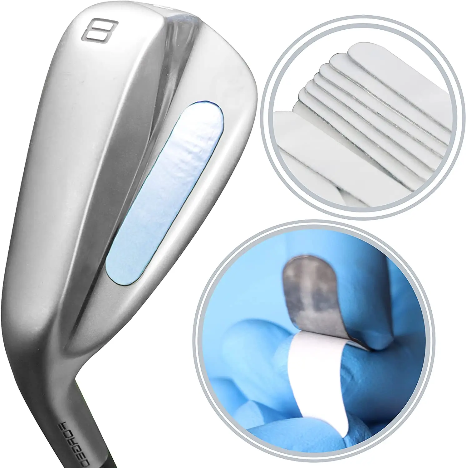 Black Pickleball Golflead Tape Weighted 3g For Pickleball Paddles Golf ...