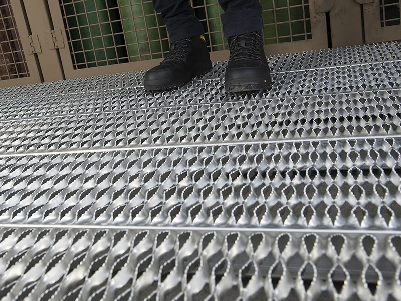 Perf-o Grip Safety Grating - Durable Outdoor Walkway & Stair Tread