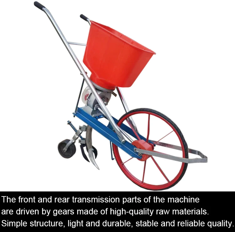 Hand Operate Maize Bean Seed Planter / Standard Size Hand Push Manual ...