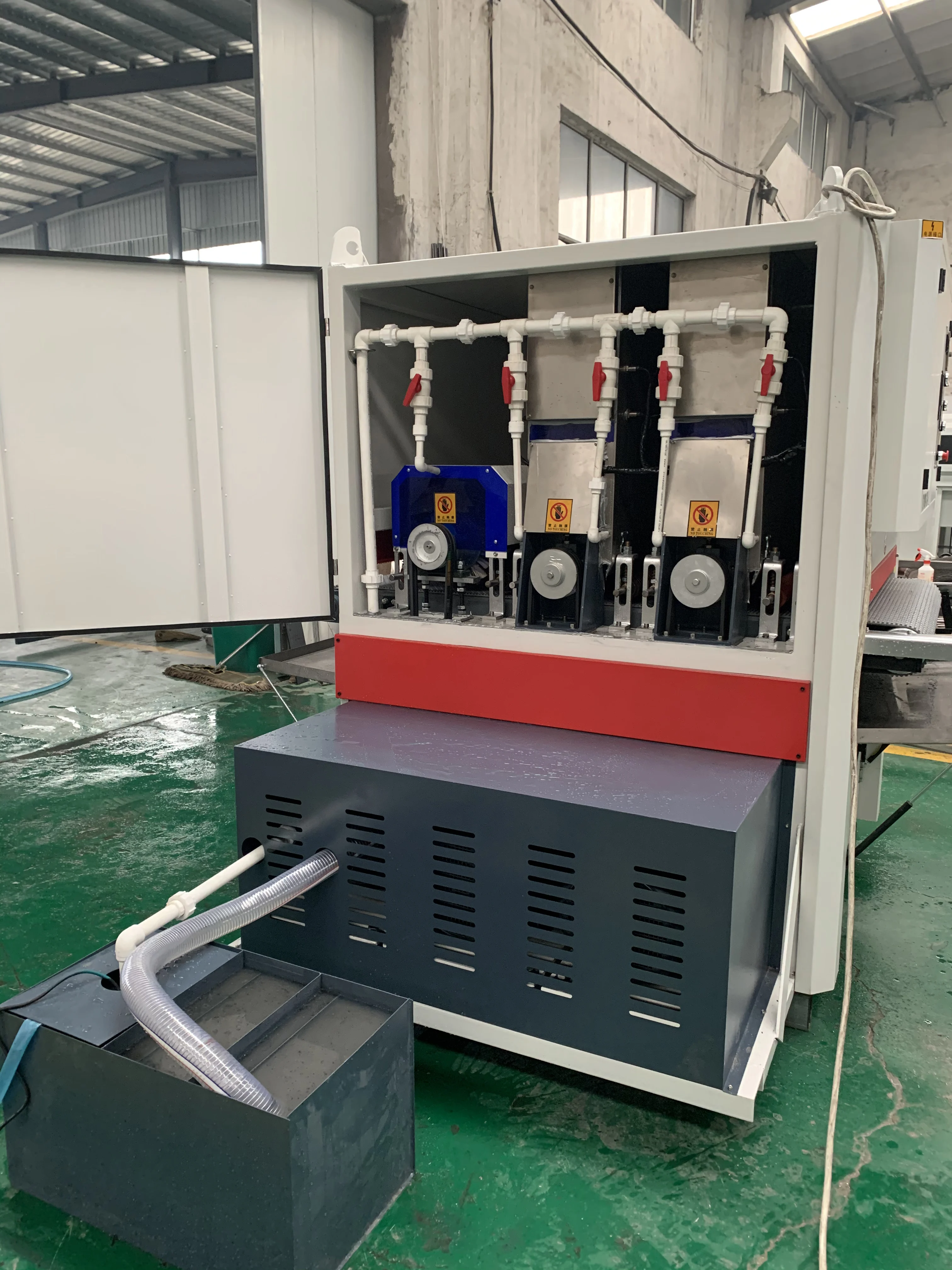 Aluminium Plate Sanding Machine Drum Sander Metal Plate Water Sander ...