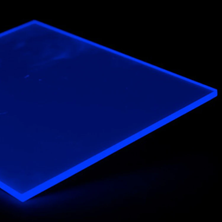 Cut-to-size Fluorescent Color Acrylic Sheet 3mm Cast Plexiglass Plastic ...