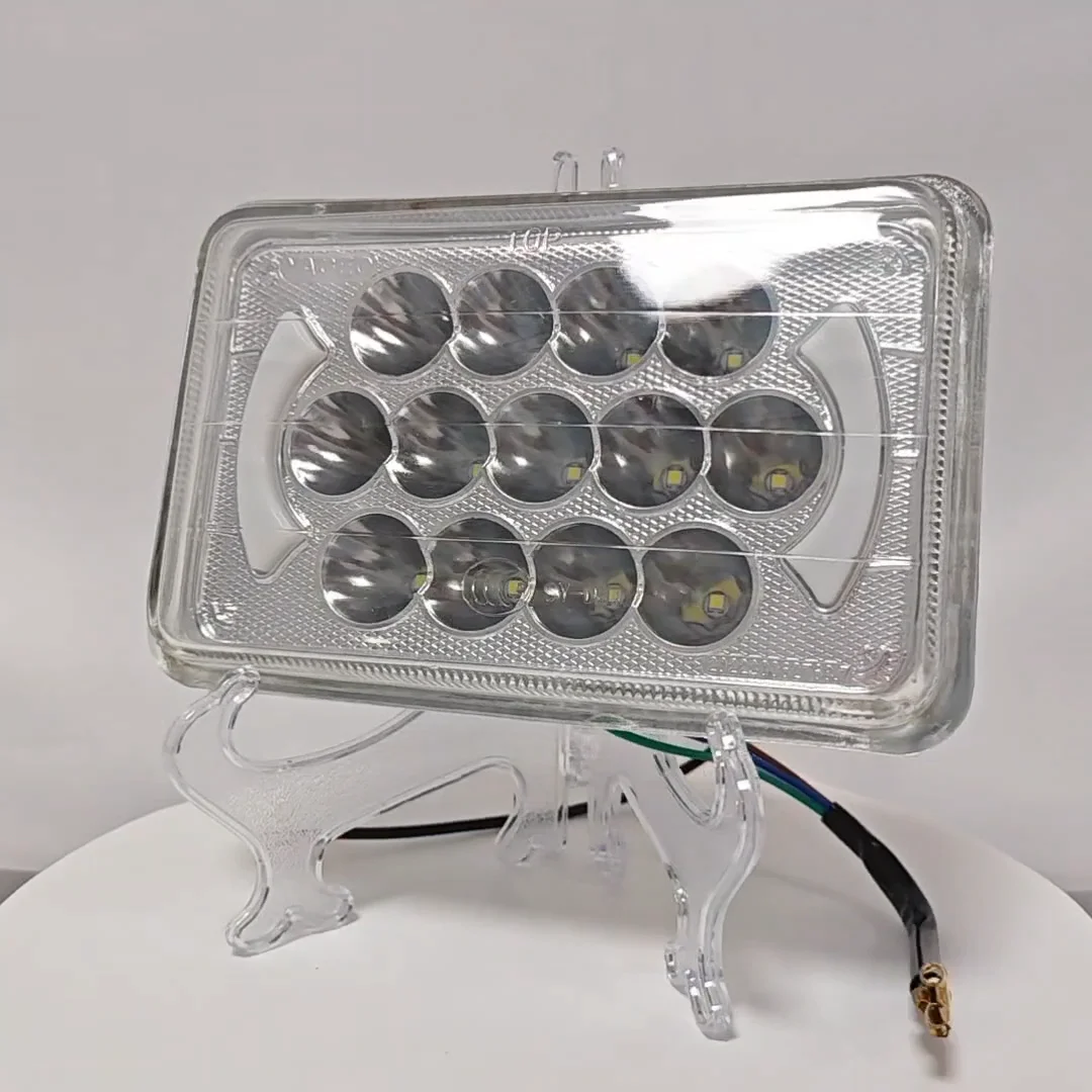 Ip67 Led Head Lamp Drl Driving Blue Light Amber Left/right Turn Signal ...