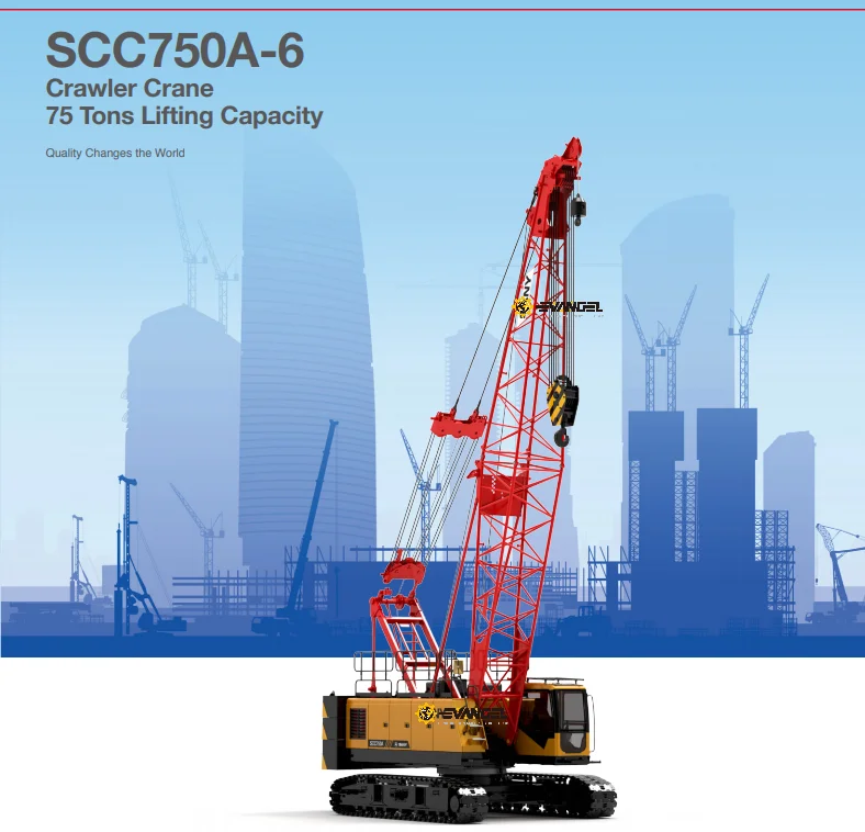 75 Ton Crawler Crane Load Chart - Reliable Heavy Lifting Solution for ...