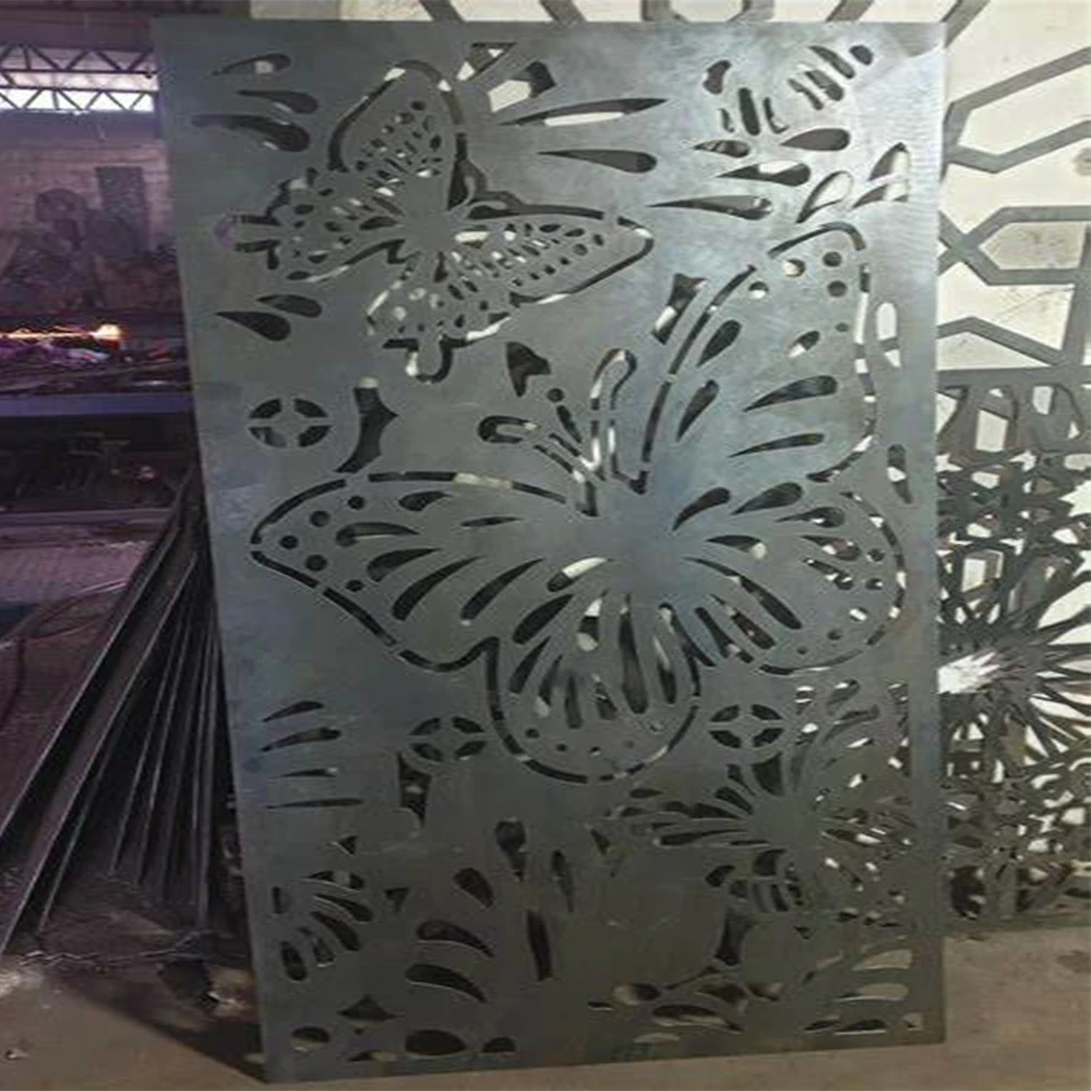 Metal Laser Cut Sceen Balustrade Panels for Fence and Gate / Outdoor ...