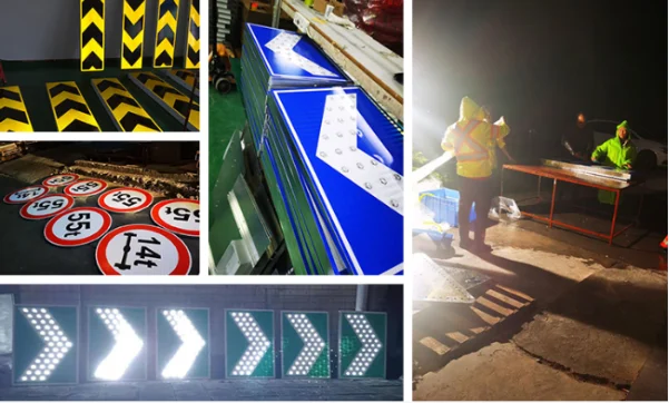 Custom LED Chevron Signs for Traffic Safety & Visibility