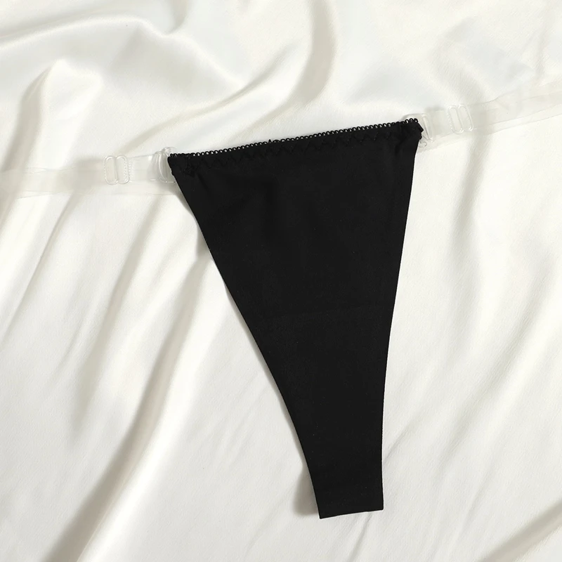 Fashion Wholesale Micro Ladies Thong Thin Transparent String Underpants ...