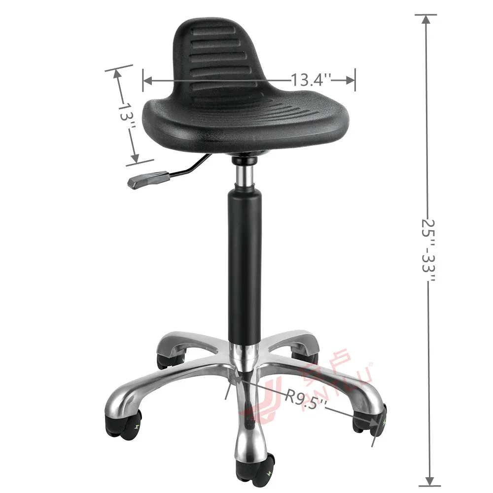 Antlu Laboratory Lab Stool Chair Anti-static Esd Soft Pu Scratch ...