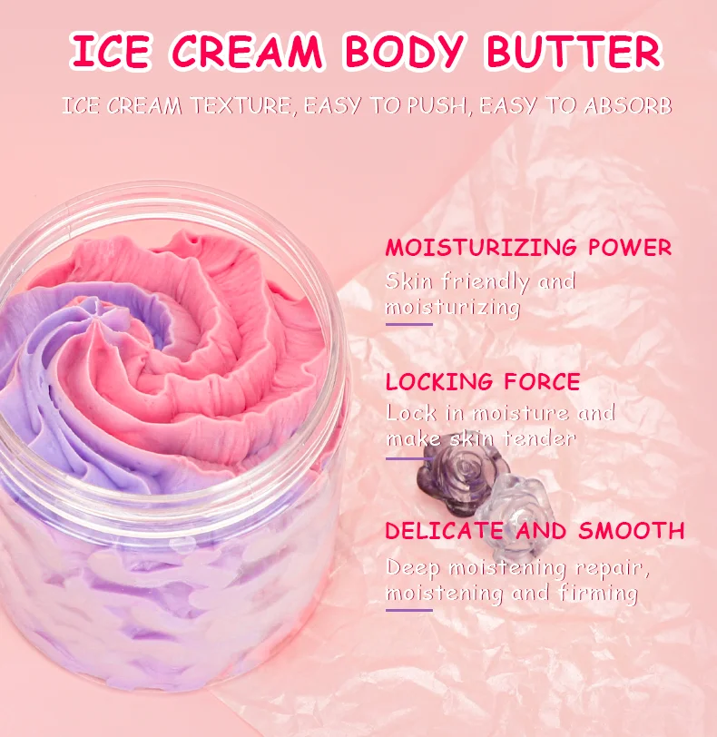 Enjoy Skin Organic Vegan Ice Cream Whipped Body Butter Whitening ...