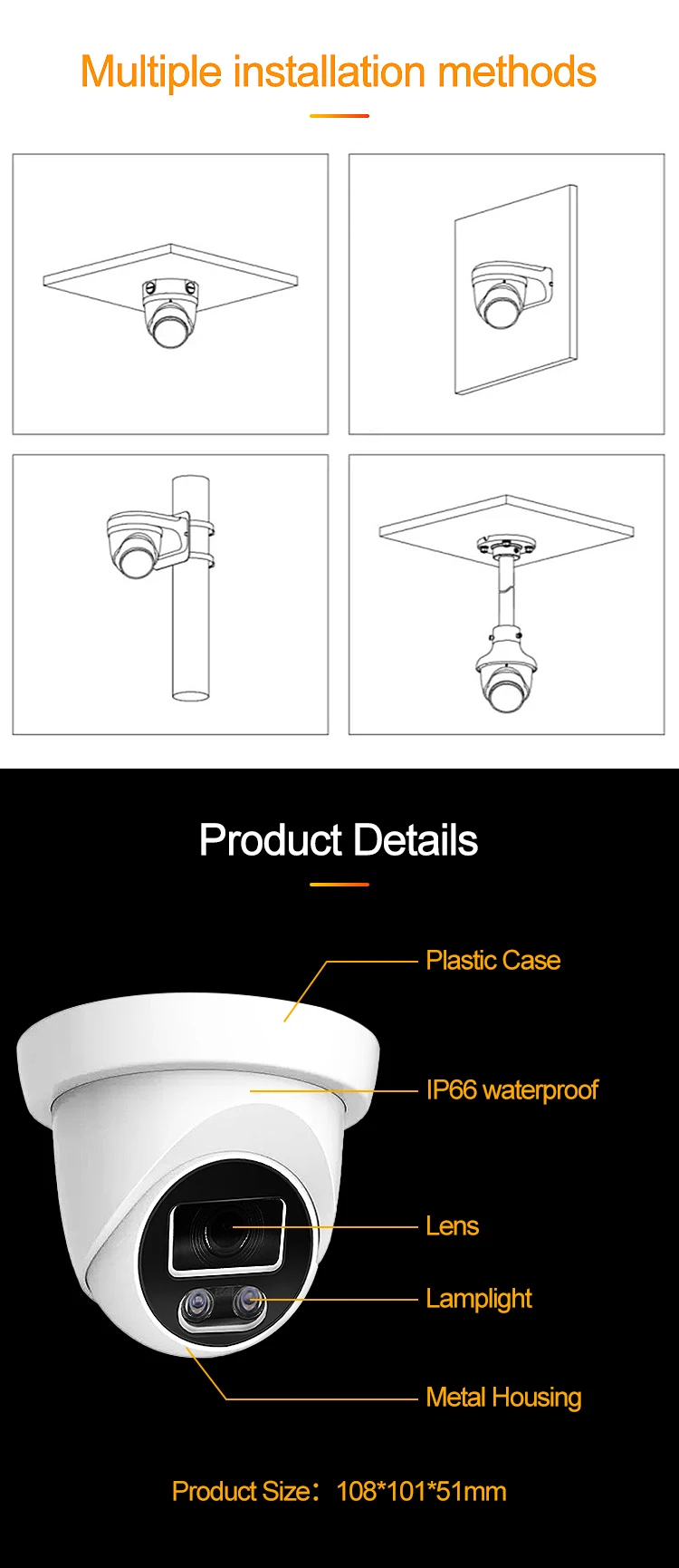 Home/outdoor Security Cctv Camera Set 3mp 8ch Ip Cctv With Night Vision ...